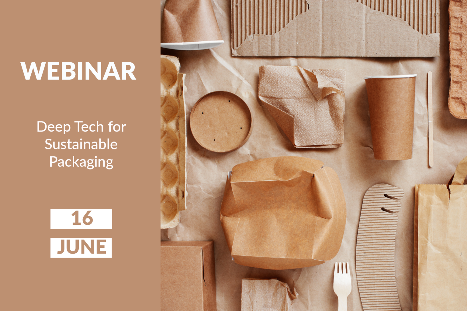 WEBINAR: Deep Tech for Sustainable Packaging - FoodPackLab